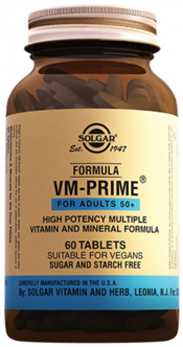 Solgar VM Prime 50+ Tablet - 59,96 TL'ye Sipariş