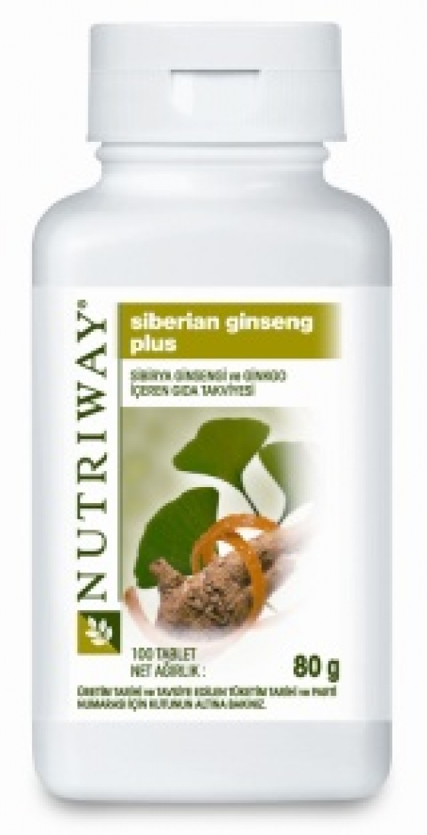 Amway Nutriway Siberian Ginseng Plus Tablet - 291,00 TL'ye Sipariş