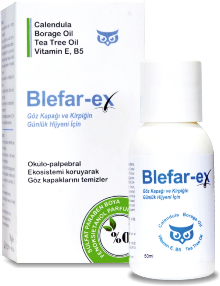Blefar-ex Göz Kapağı & Kirpik Temizleme Solüsyonu - 18,50 TL'ye Sipariş