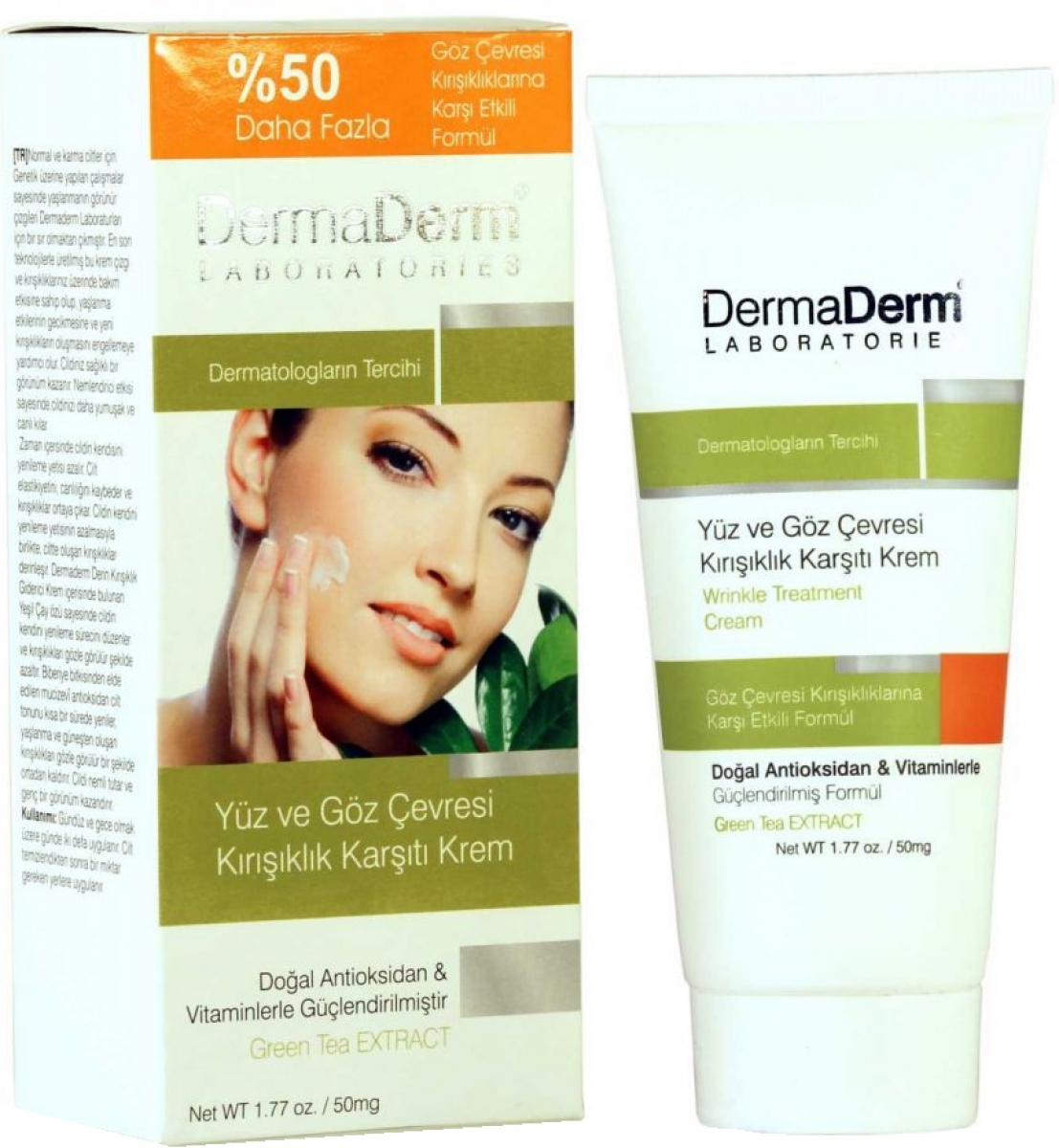 Dermaderm Kırışıklık Karşıtı Krem - 32,00 TL'ye Sipariş