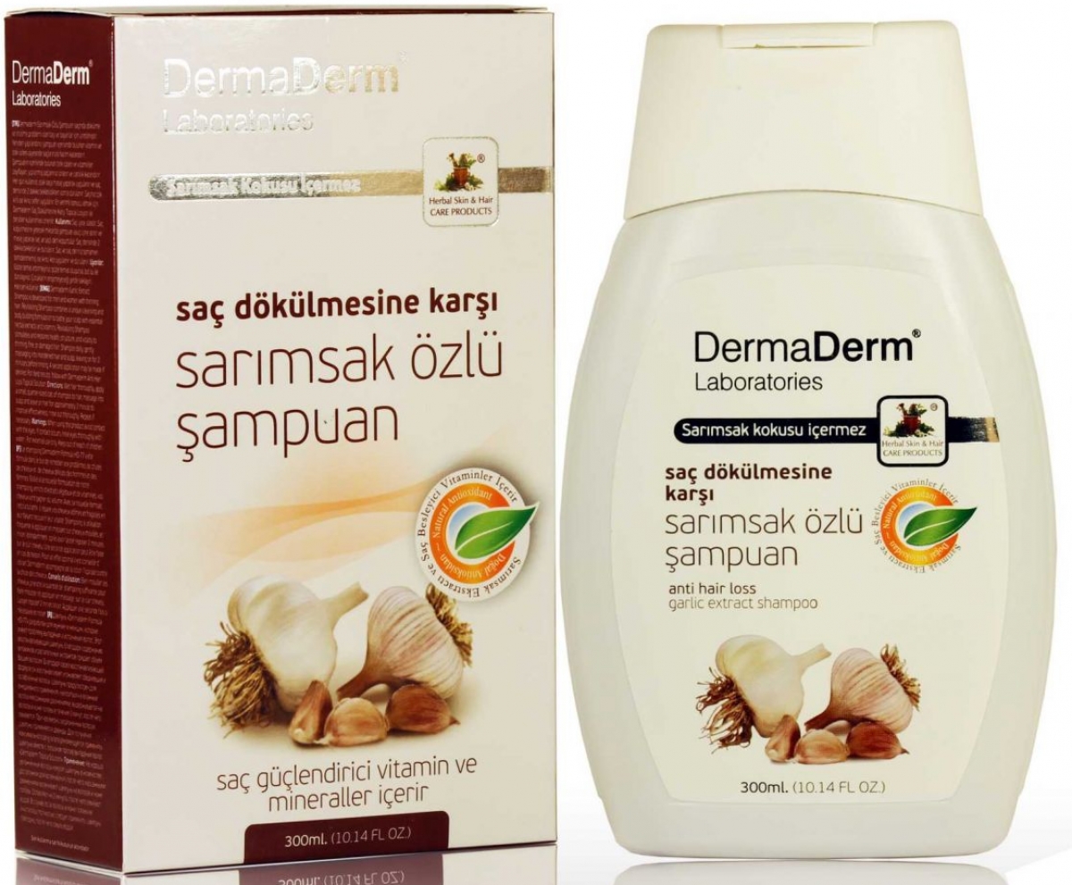 Dermaderm Sarımsak Özlü Şampuan - 29,50 TL'ye Sipariş
