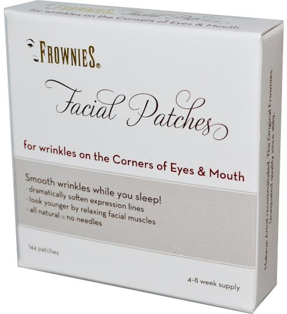 Frownies Face Pads Kırışıklık Karşıtı Göz & Ağız Kenarı Pedleri - 220 ...