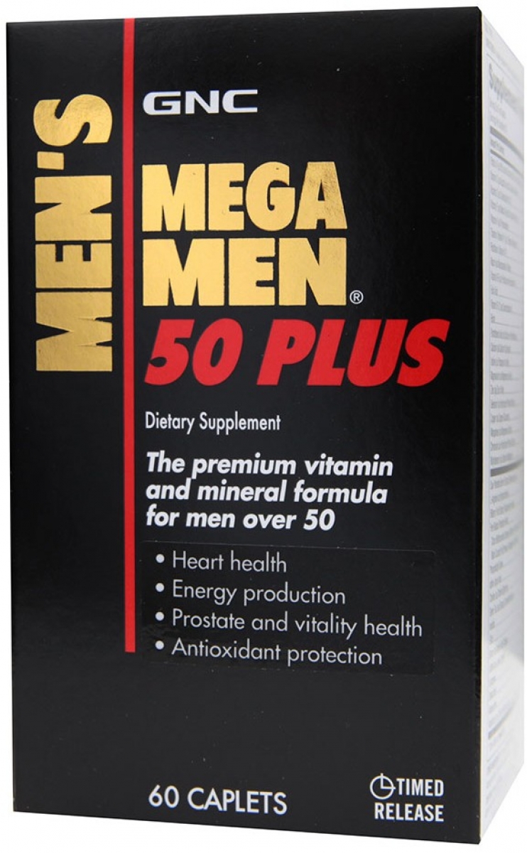 GNC Mega Men 50 Plus Tablet