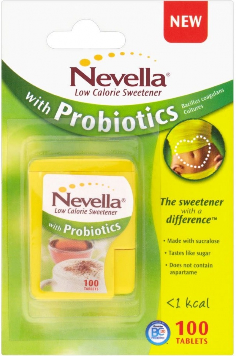 Nevella Probiyotik İçerikli Tatlandırıcı Tablet - 10,50 TL'ye Sipariş
