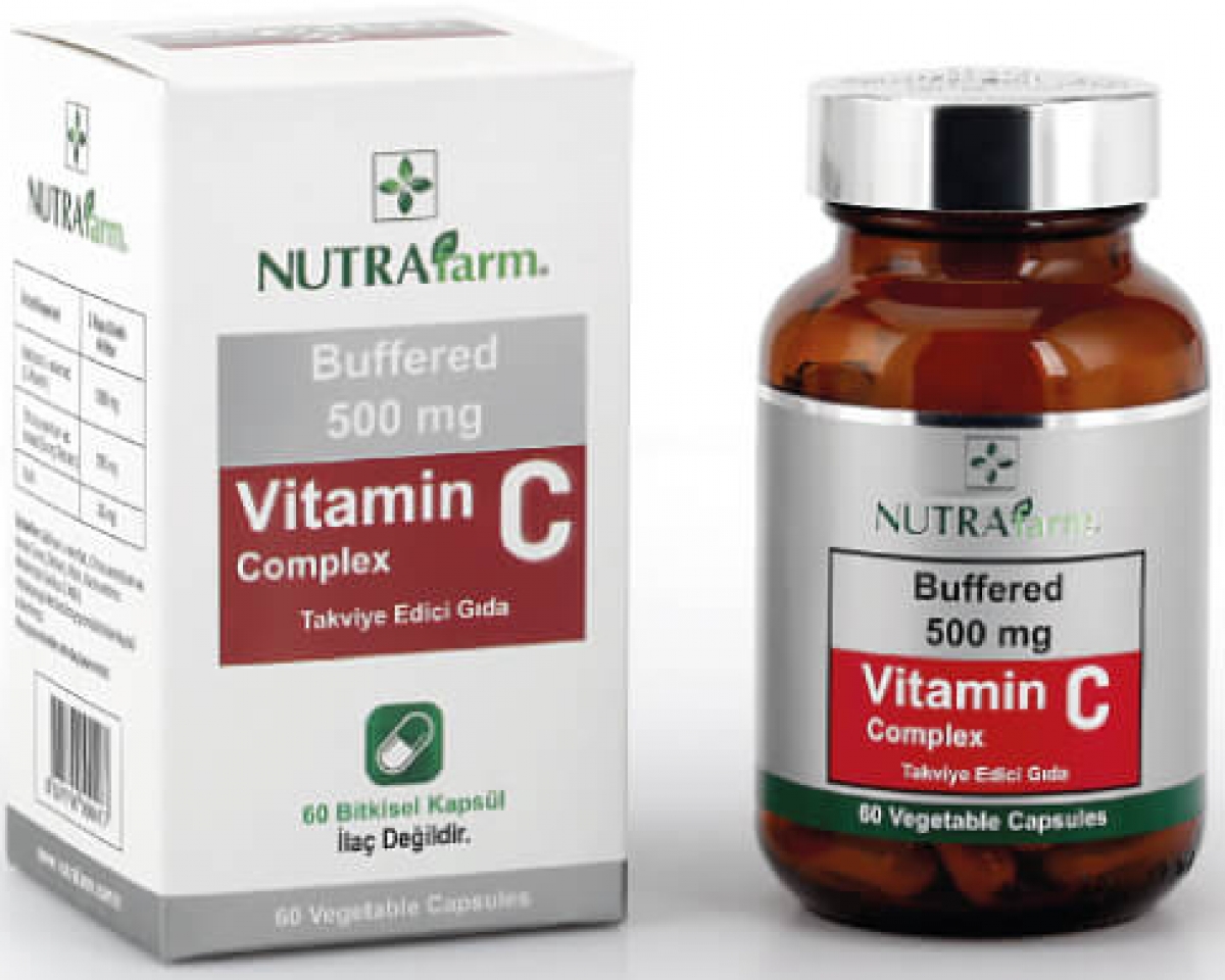 Nutrafarm Buffered Vitamin C Complex Kapsül - 119,00 TL'ye Sipariş