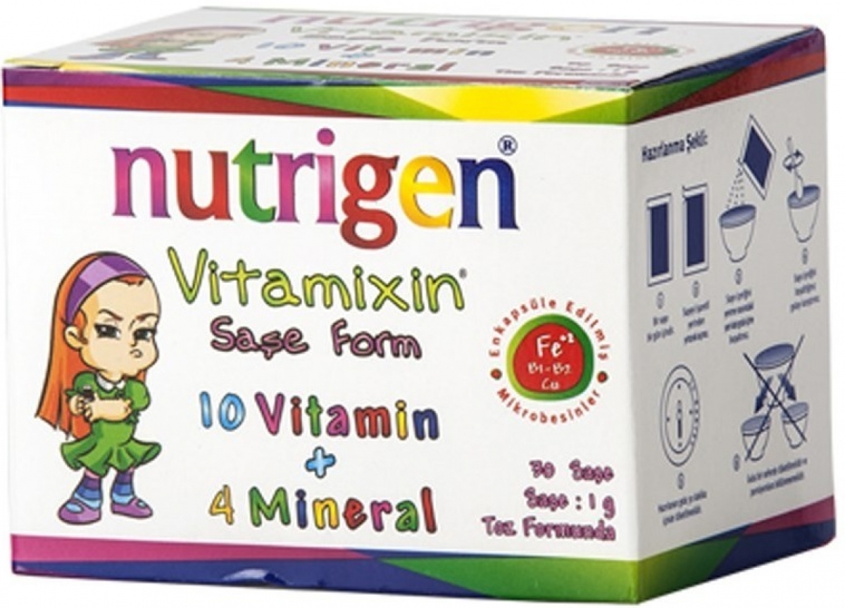 Nutrigen Vitamixin Şase Form - 75,53 TL'ye Sipariş