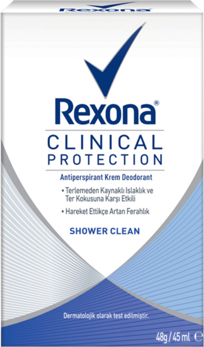 Rexona Clinical Protection Bayan Antiperspirant Shower Clean Krem ...