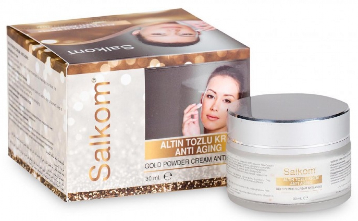 Salkom Altın Tozu Anti-Aging Krem - 139,00 TL'ye Sipariş