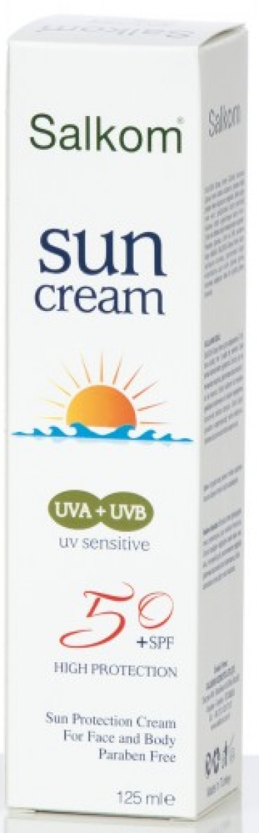 Salkom Güneş Kremi SPF 50 - 60,00 TL'ye Sipariş