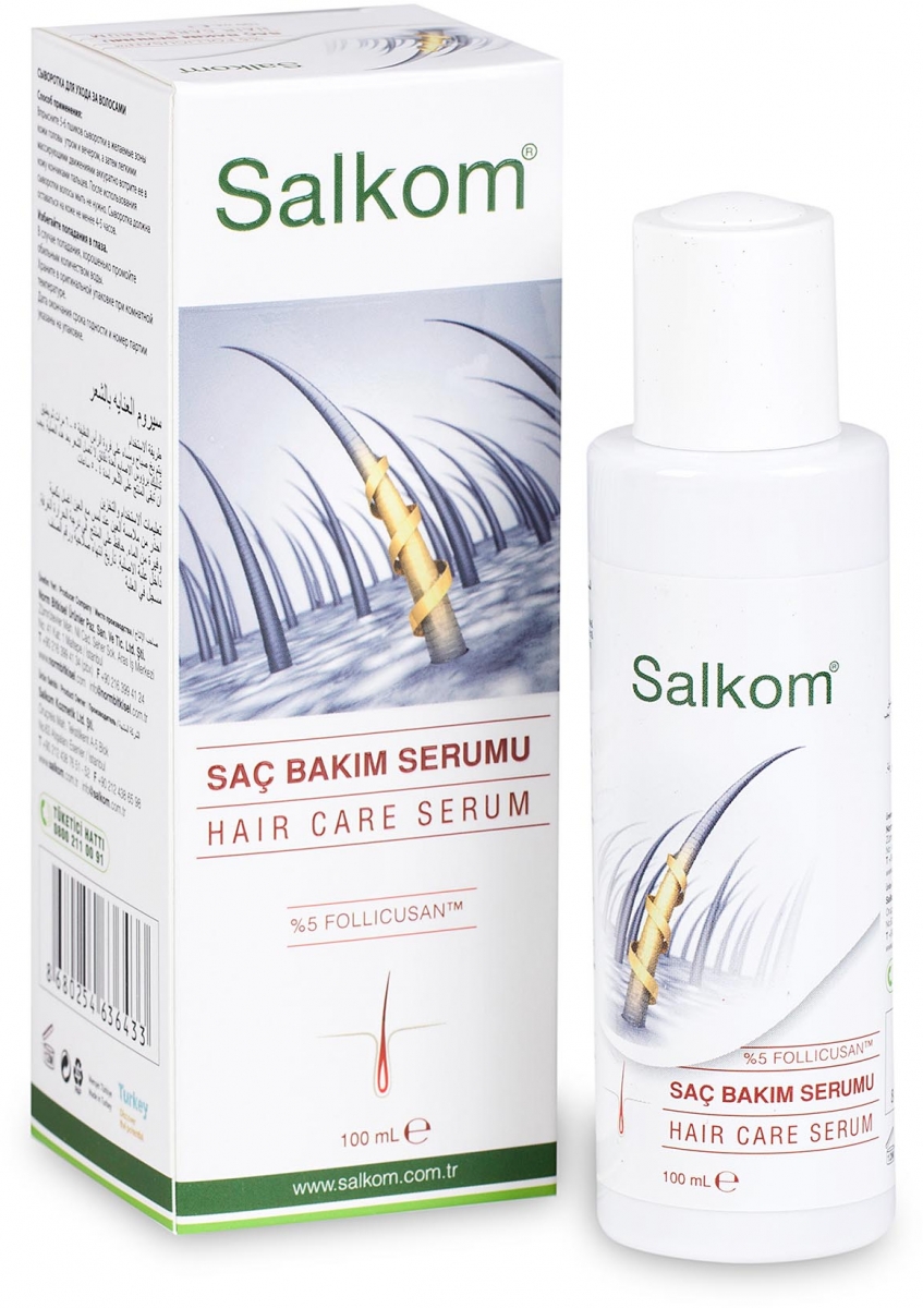 Salkom Natural Saç Dökülmelerine Karşı Etkili Bitkisel Serum - 110,00 ...