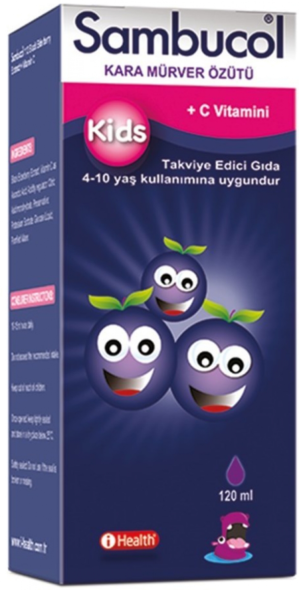Sambucol Kids Black Elderberry Extract Şurup - 77,00 TL'ye Sipariş