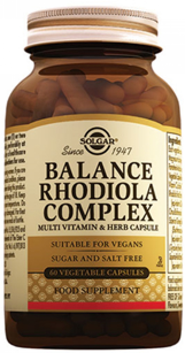 Solgar Balance Rhodiola Complex Kapsül - 154,90 TL'ye Sipariş
