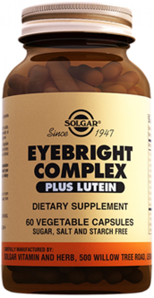 Solgar Eyebright Complex Plus Lutein Kapsül - 108,50 TL'ye Sipariş
