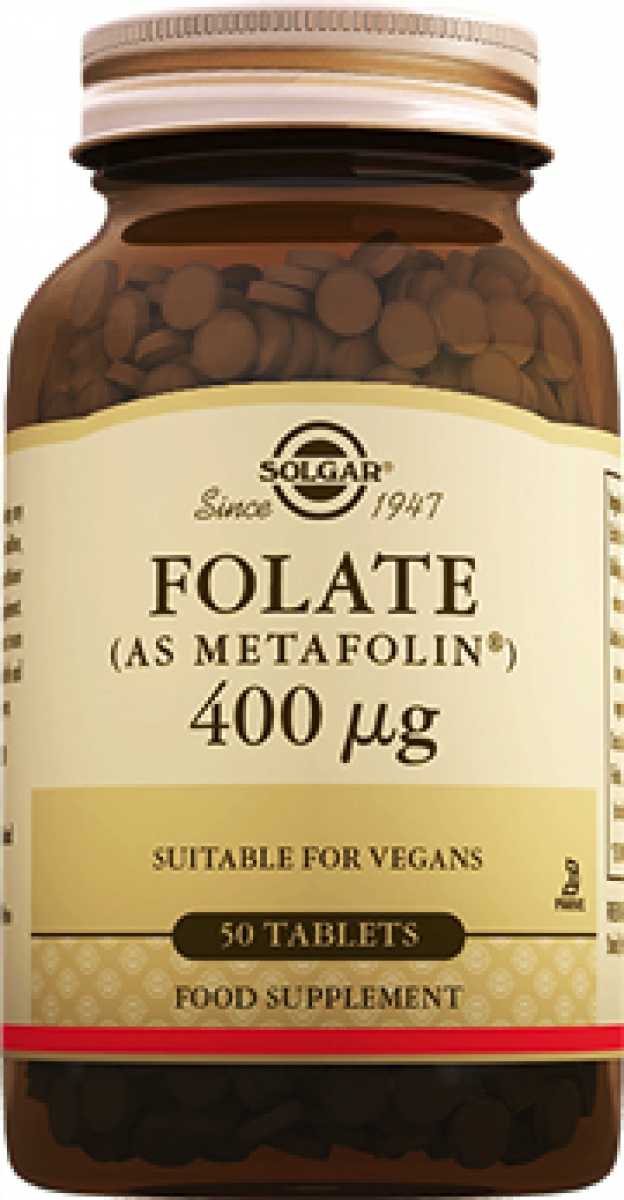 Solgar Folate (Metafolin) Tablet - 75,90 TL'ye Sipariş