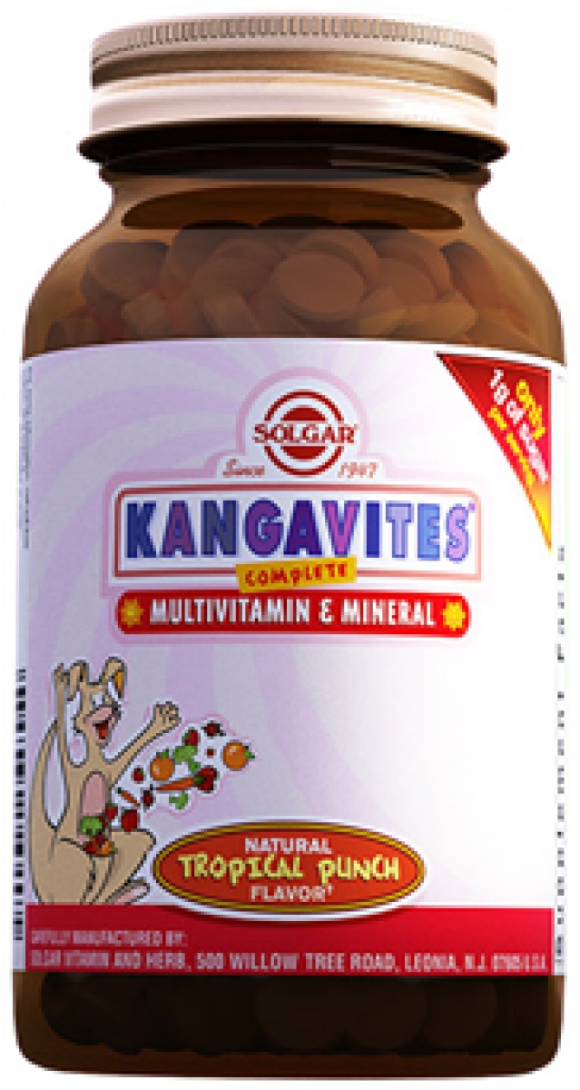 Solgar Kangavites Multivitamin & Mineral Tablet - 47,96 TL'ye Sipariş