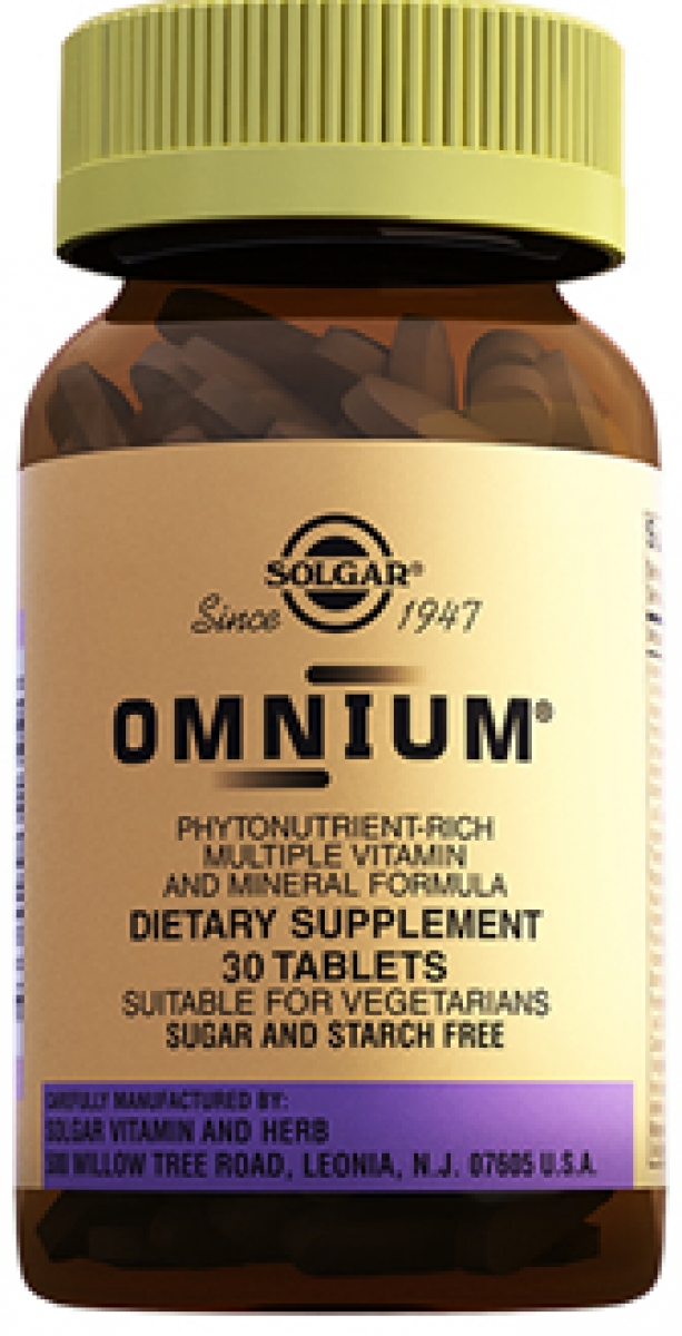 Solgar Omnium Tablet - 274,90 TL'ye Sipariş