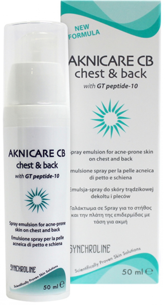Synchroline Aknicare CB Chest & Back Spray - 175,00 TL'ye Sipariş