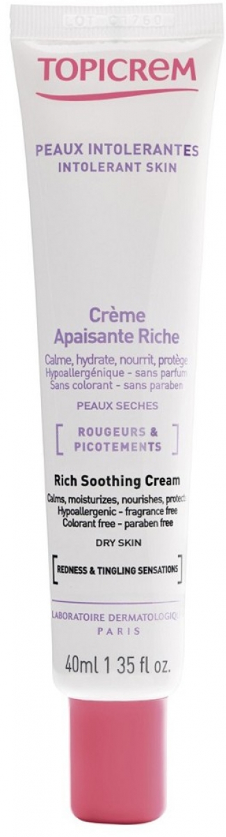 Topicrem Rich Soothing Face Cream - 68,40 TL'ye Sipariş