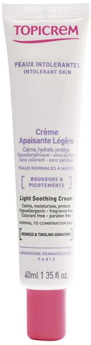 Topicrem Soothing Light Face Cream - 84,60 TL'ye Sipariş