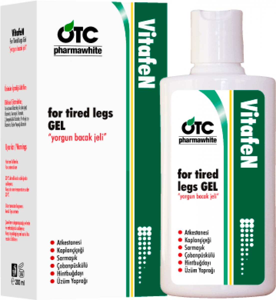 Vitafen Gel - Yorgun Bacak Jeli - 20,00 TL'ye Sipariş