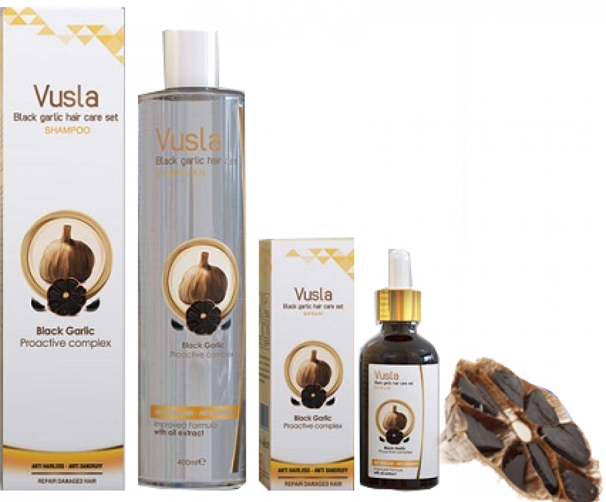 Vusla Kara Sarımsak Şampuanı + Saç Serumu - 79,00 TL'ye Sipariş